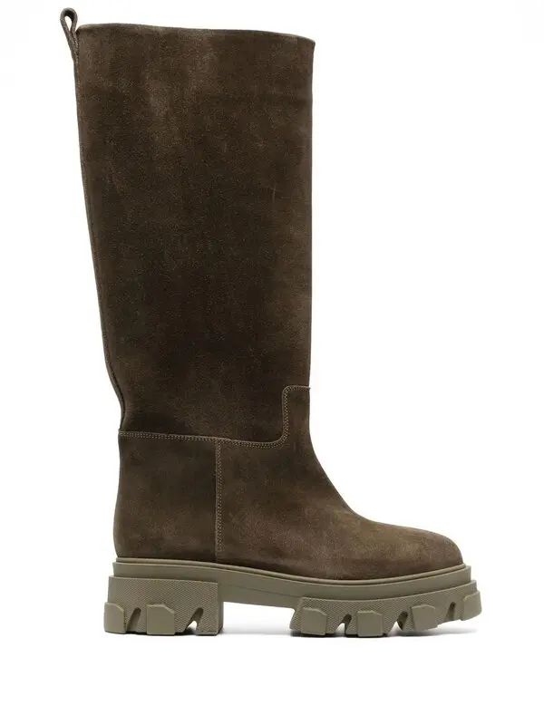 GIABORGHINI Knee-length Boots - Green