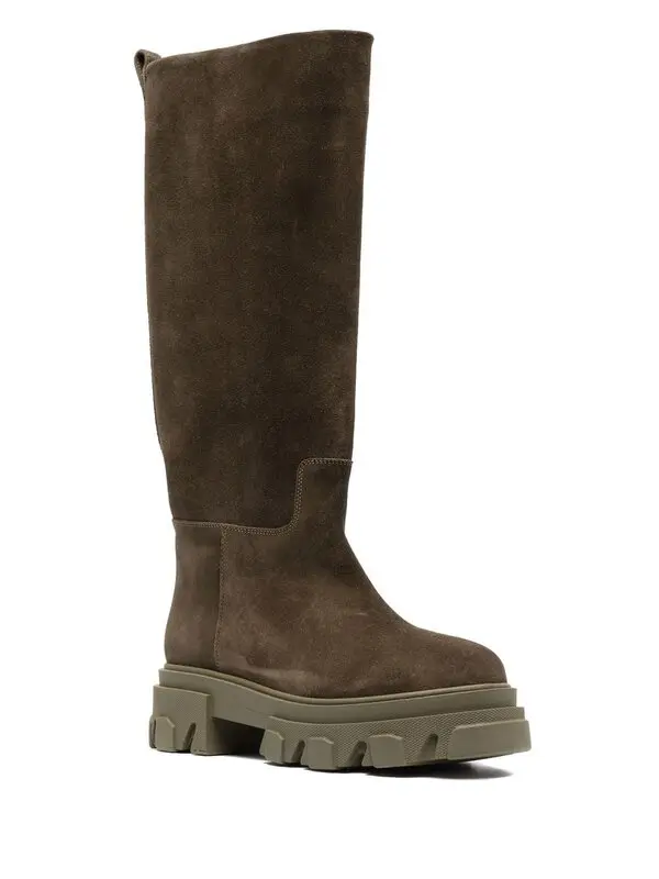 GIABORGHINI Knee-length Boots - Green