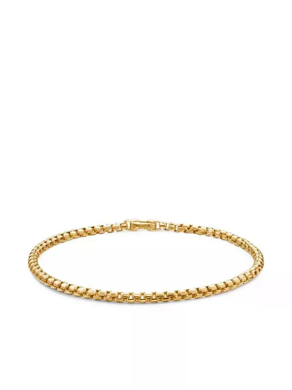 David Yurman 18kt Yellow Bel Aire Box Chain 2.7mm Bracelet - Gold