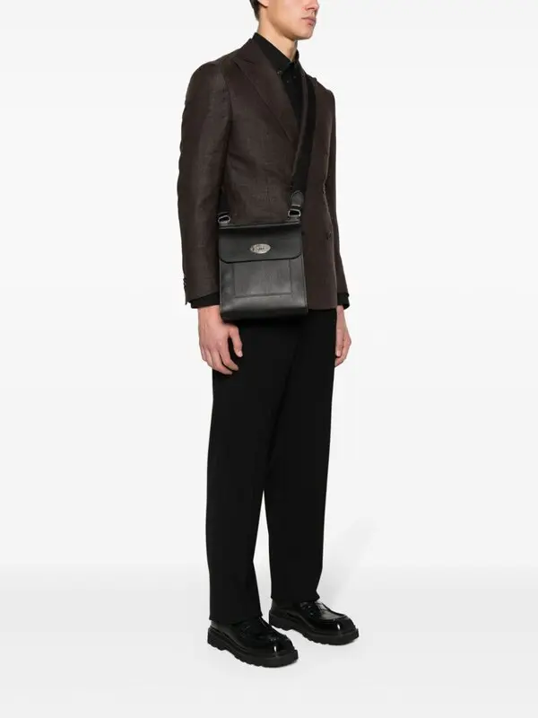 Mulberry Antony Leather Cross Body Bag - Black