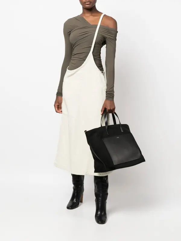 JIL SANDER Medium Wanda Square Tote Bag