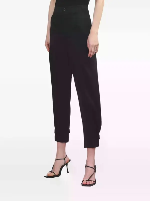 Proenza Schouler White Label Cotton Twill Trousers