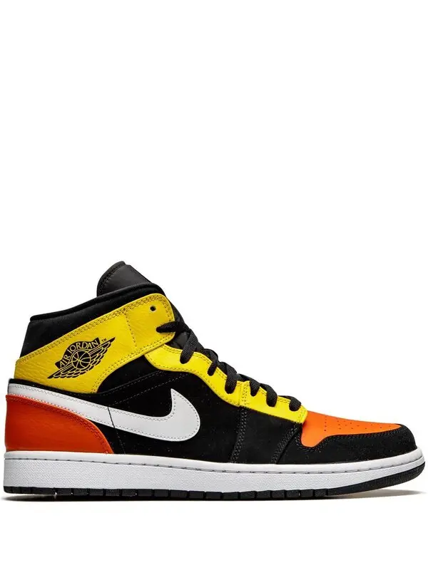 JORDAN Air 1 Mid Se Sneakers - Black