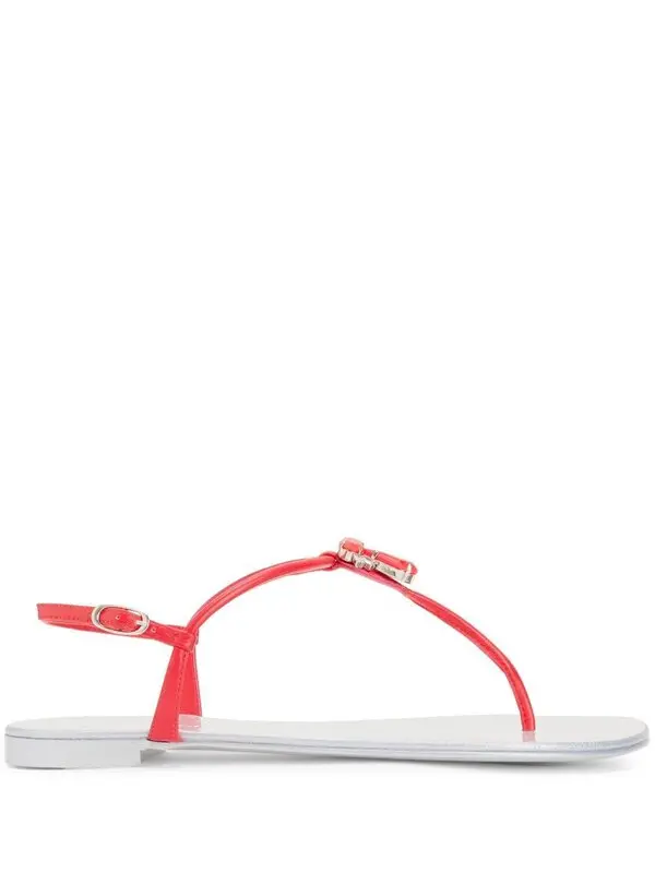 GIUSEPPE ZANOTTI Sybella T-bar Sandals - Pink