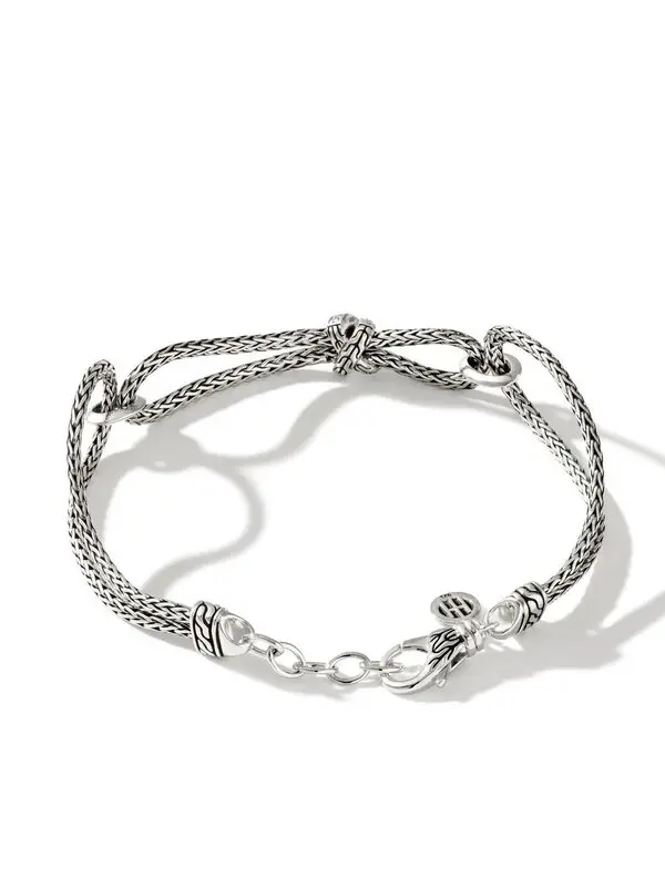 John Hardy Classic Chain Link Diamond Pavé Bracelet