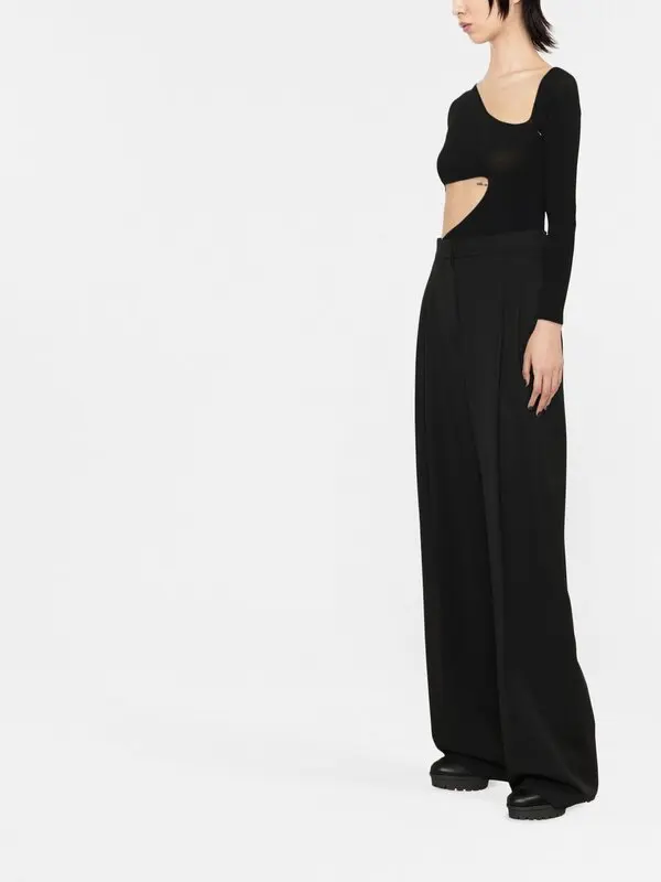 Alexander McQueen High-waisted Tailored Wool Trousers
