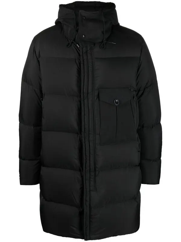TEN C Hooded Puffer Jacket