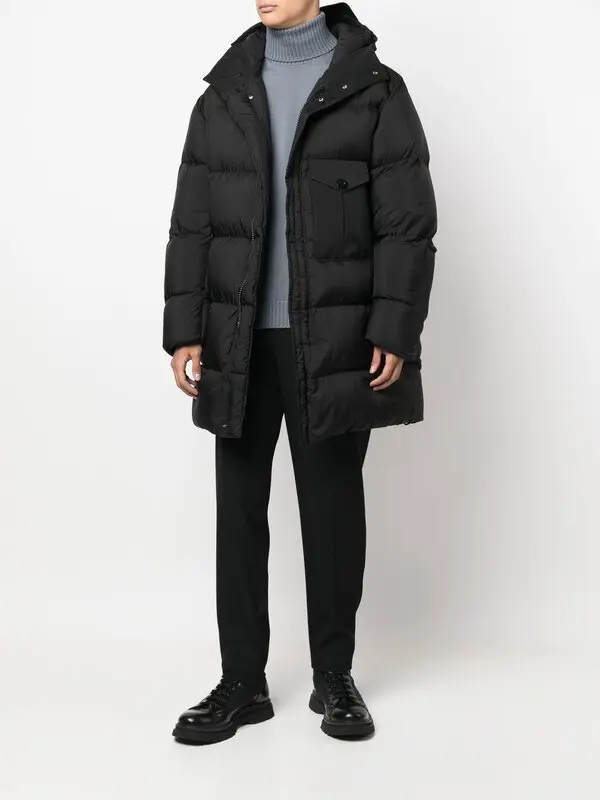 TEN C Hooded Puffer Jacket