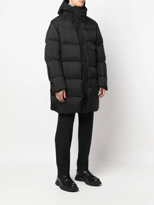 TEN C Hooded Puffer Jacket