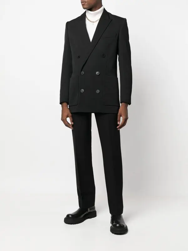 Balmain Double-breasted Wool Blazer