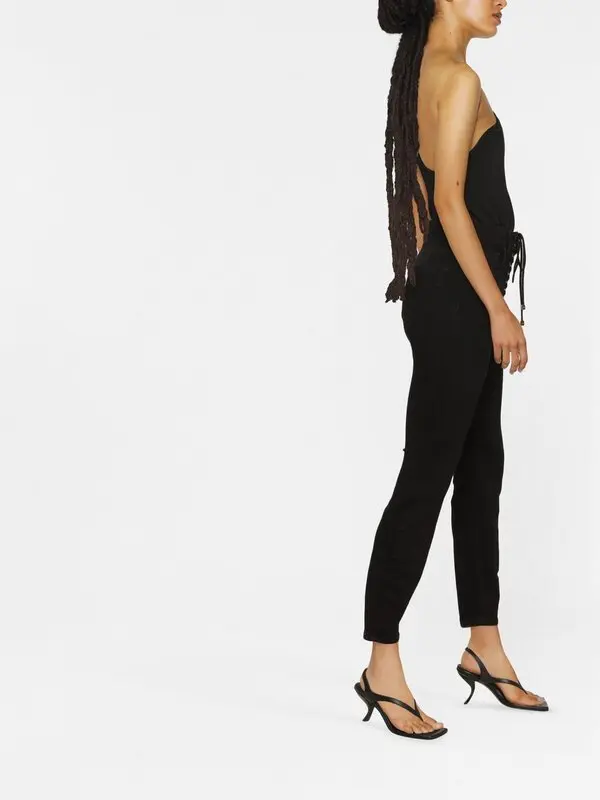 Elisabetta Franchi Eyelet-detailing Skinny Jeans