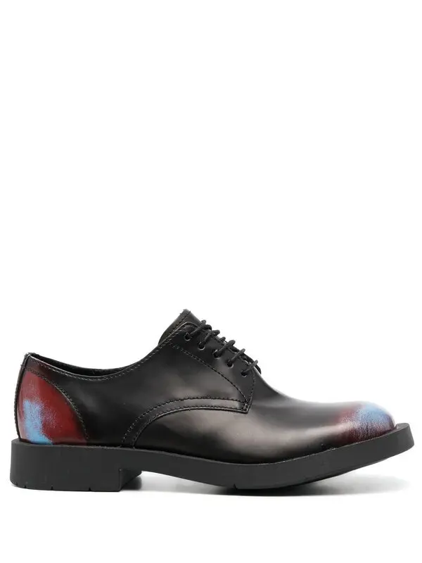 Camper Distressed Effect Leather Lace-up Shoes