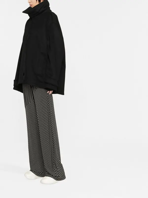 Stella McCartney Faux-fur Collar Wool Coat