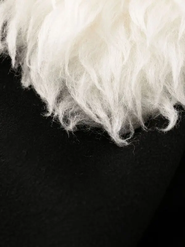 Stella McCartney Faux-fur Collar Wool Coat