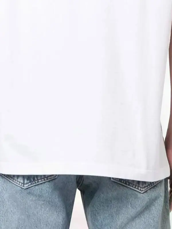 GOLDEN GOOSE Logo-print T-shirt - White