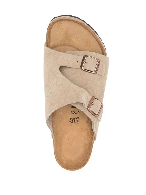 BIRKENSTOCK Zurich Buckled Sandals - Neutrals