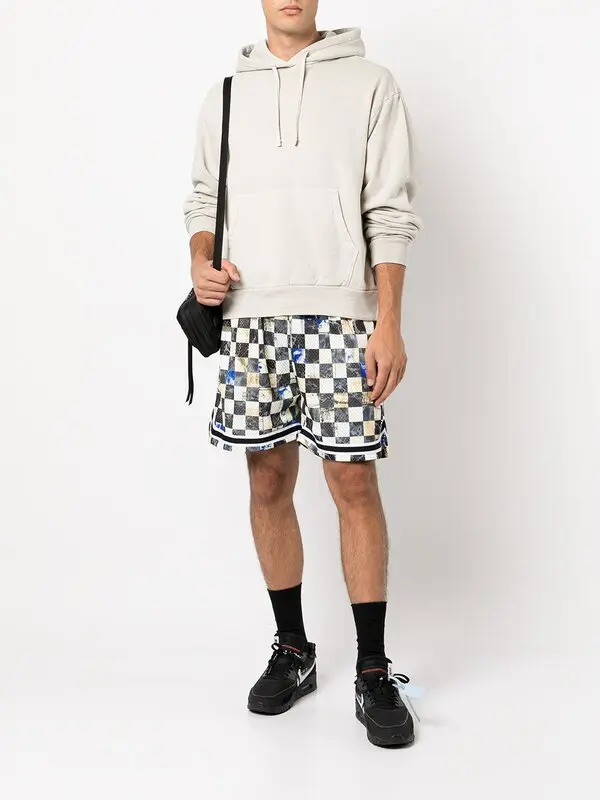 John Elliott Union Square-print Shorts - Multicolour