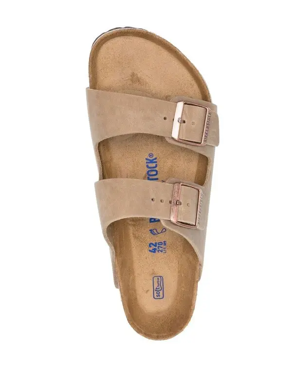 BIRKENSTOCK Arizona Buckled Sandals - Neutrals