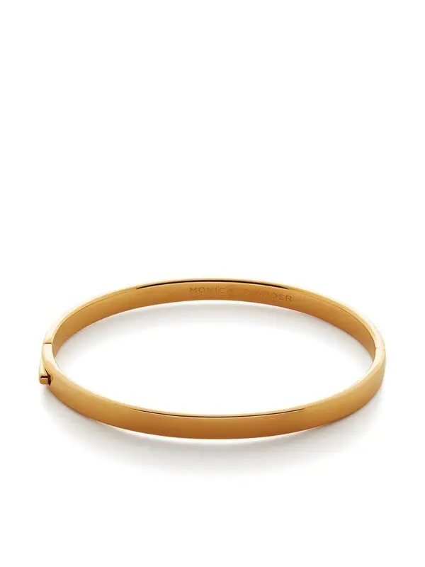 Monica Vinader Essential Bangle Bracelet - Gold