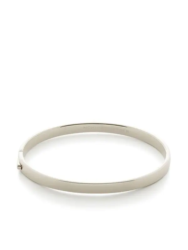 Monica Vinader Essential Bangle - Silver