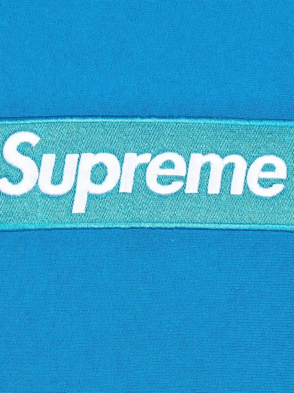 Supreme Box Logo Crew-neck Sweatshirt - Blue