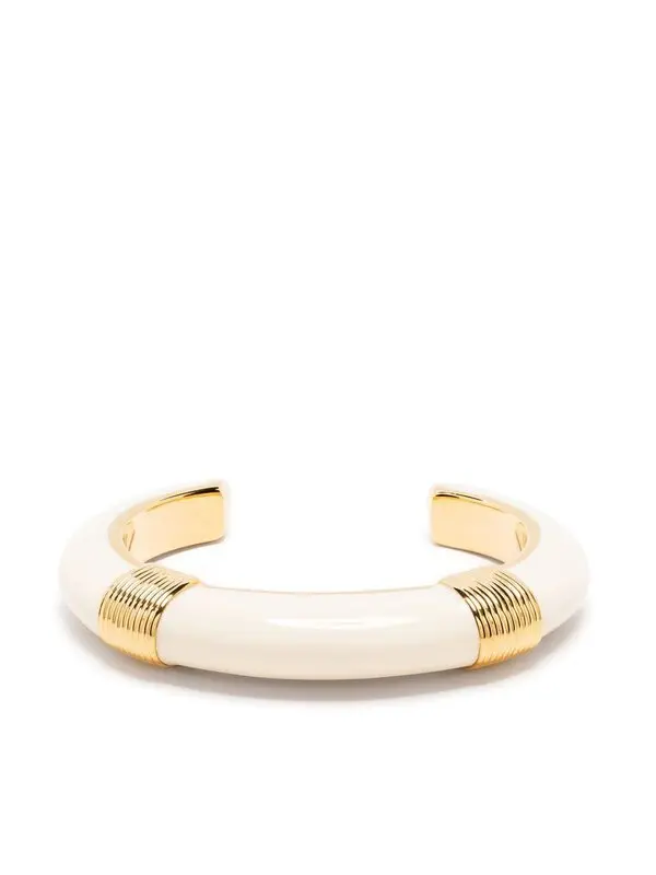 AURÉLIE BIDERMANN Panelled Cuff Bracelet - Gold