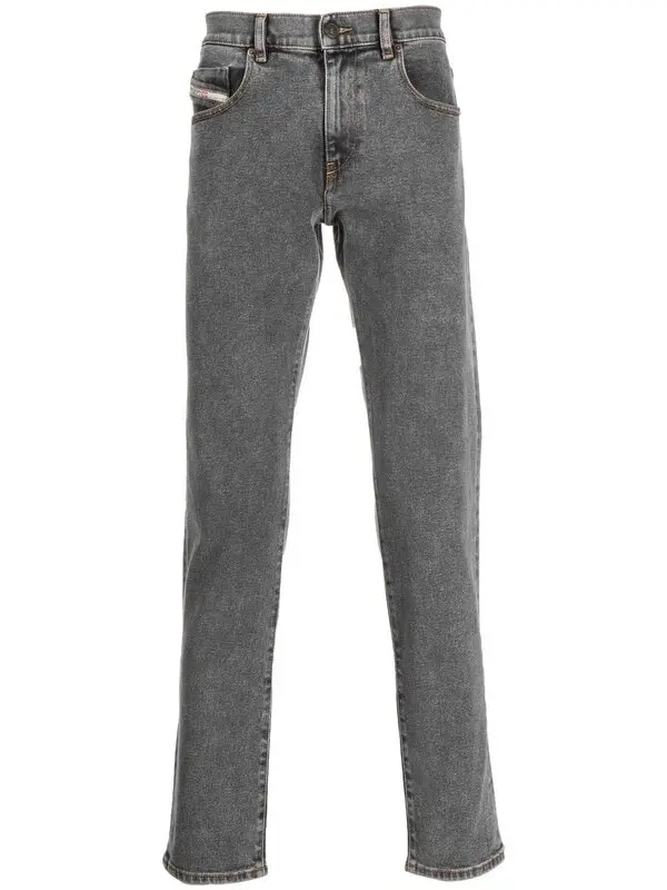 DIESEL® D-strukt 09d78 Slim-cut Jeans - Grey