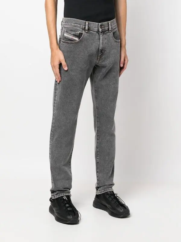 DIESEL® D-strukt 09d78 Slim-cut Jeans - Grey