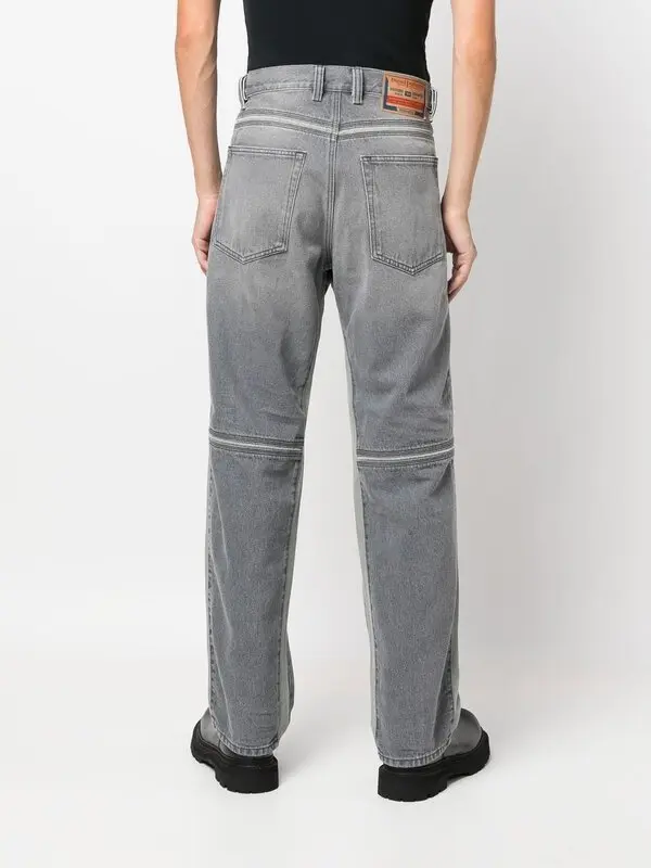 DIESEL® D-mand Straight-leg Jeans - Grey