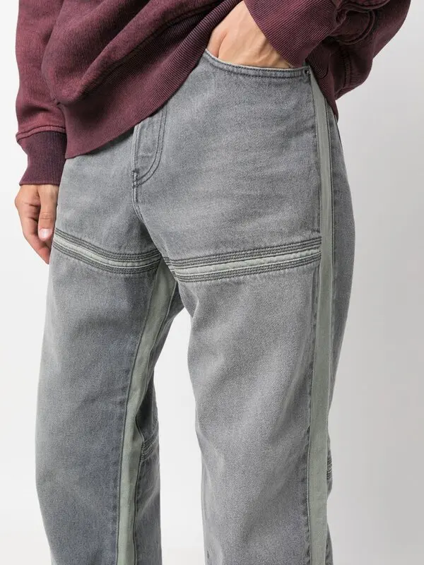 DIESEL® D-mand Straight-leg Jeans - Grey