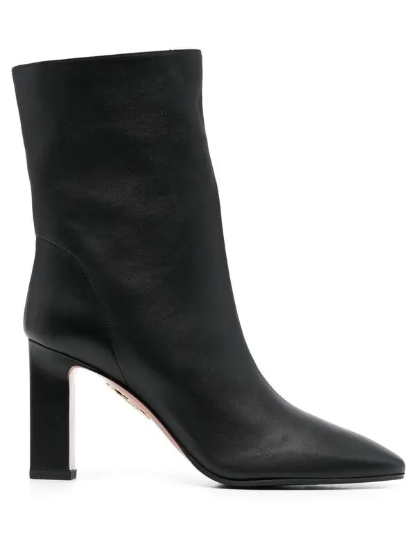 AQUAZZURA Manzoni Ankle Boots - Black