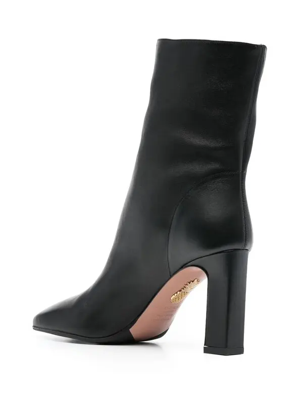 AQUAZZURA Manzoni Ankle Boots - Black