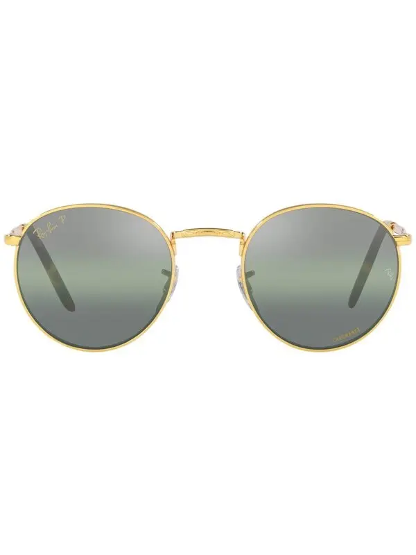 Ray-ban Round Frame Sunglasses - Gold