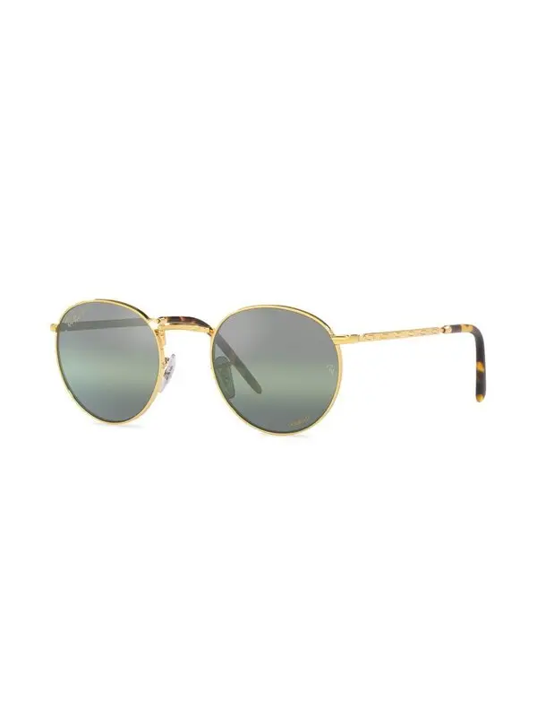Ray-ban Round Frame Sunglasses - Gold
