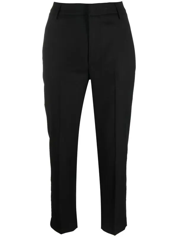 DONDUP Low-rise Tapered Cropped Trousers