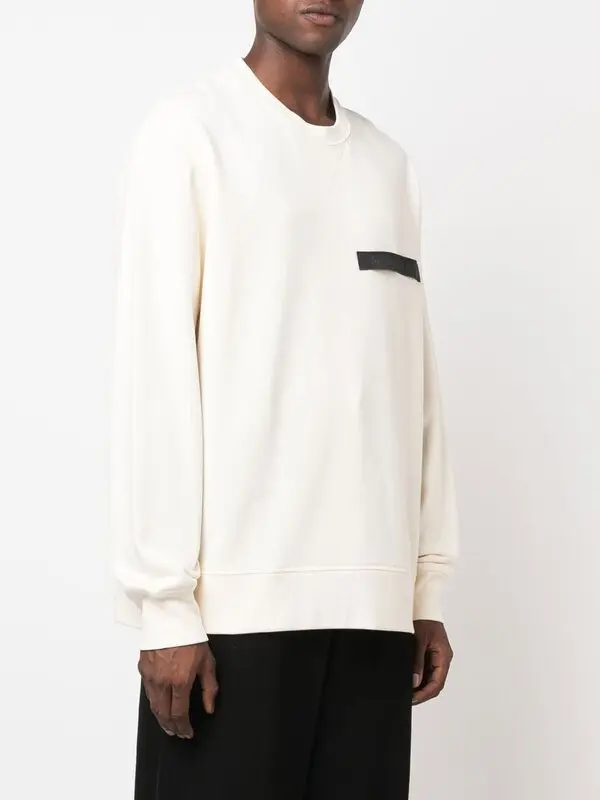 Alexander McQueen Selvedge Logo-tape Sweatshirt