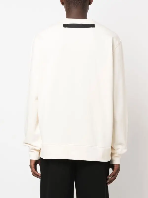 Alexander McQueen Selvedge Logo-tape Sweatshirt