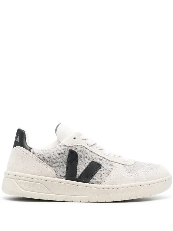 VEJA V-10 Woven Sneakers - Grey