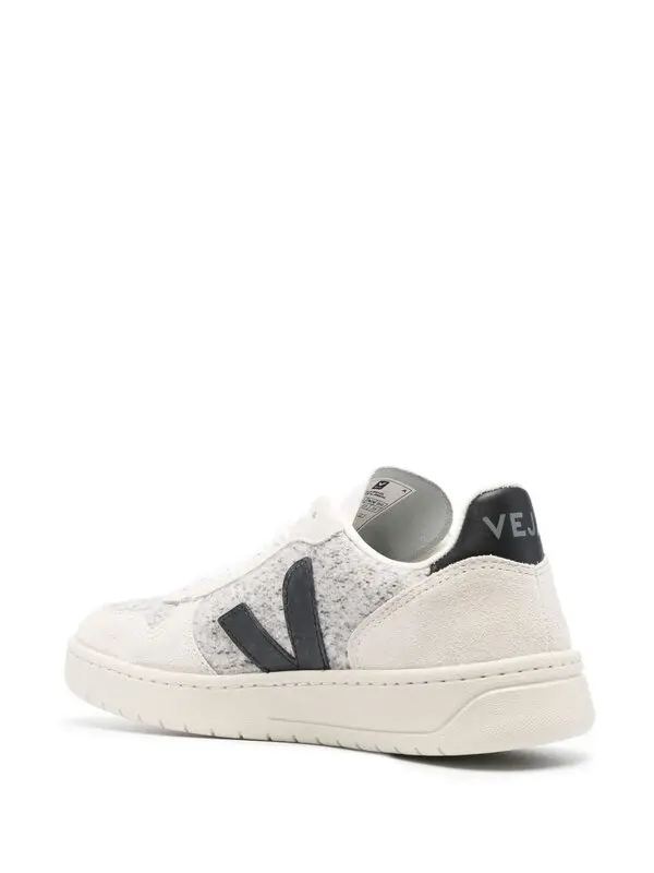 VEJA V-10 Woven Sneakers - Grey