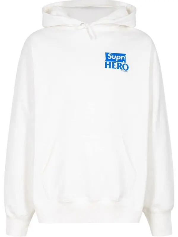 Supreme X Antihero Hoodie - White