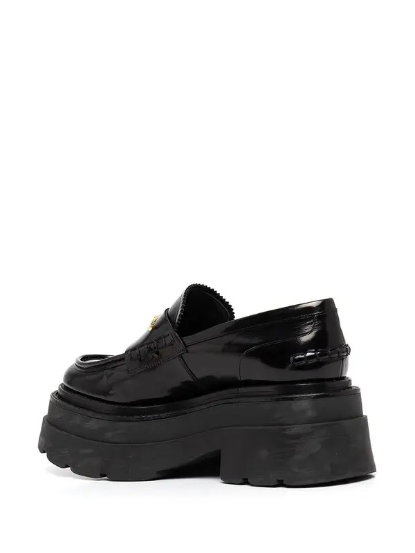 Alexander Wang Chunky Sole Leather Loafers