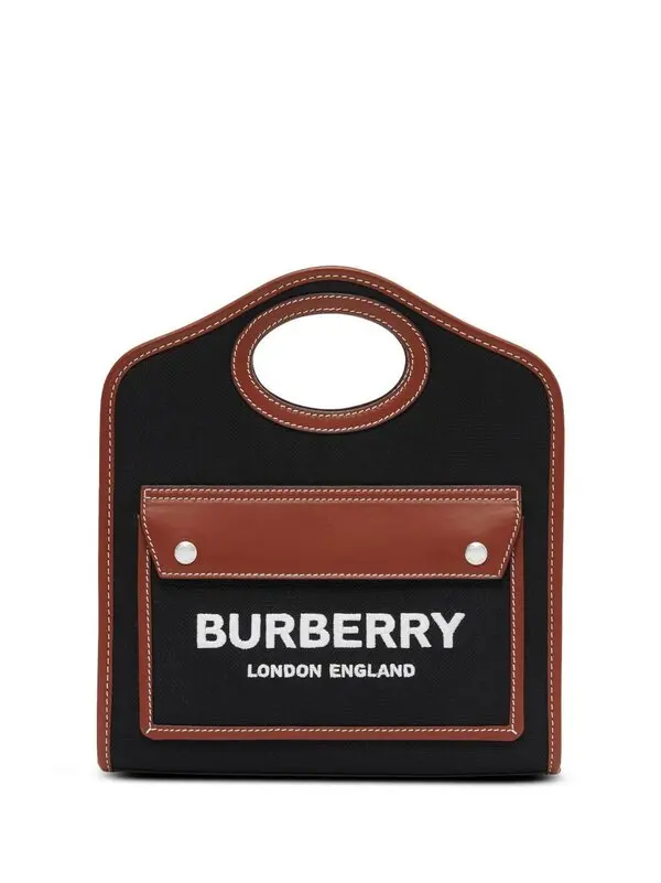 Burberry Logo-embroidered Tote Bag