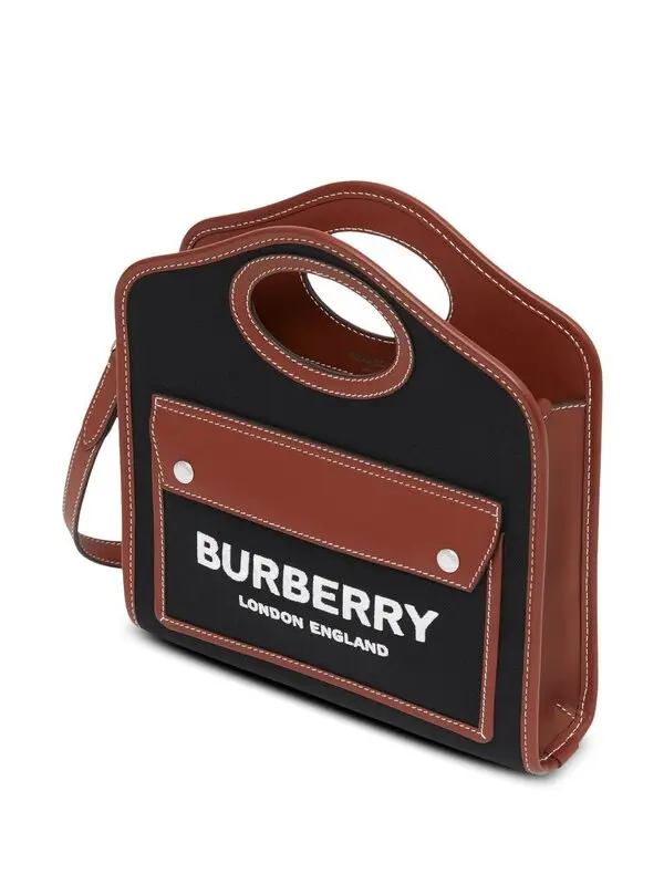 Burberry Logo-embroidered Tote Bag