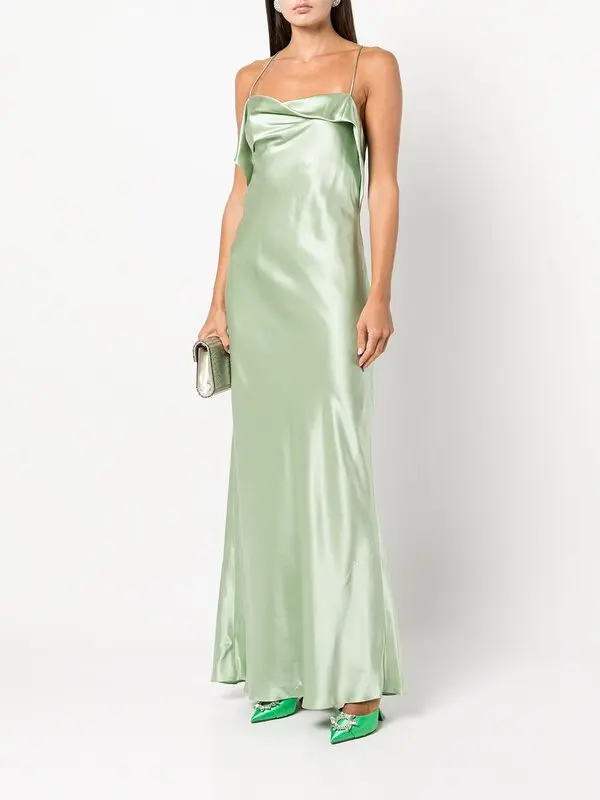 Michelle Mason Bias-cut Gown