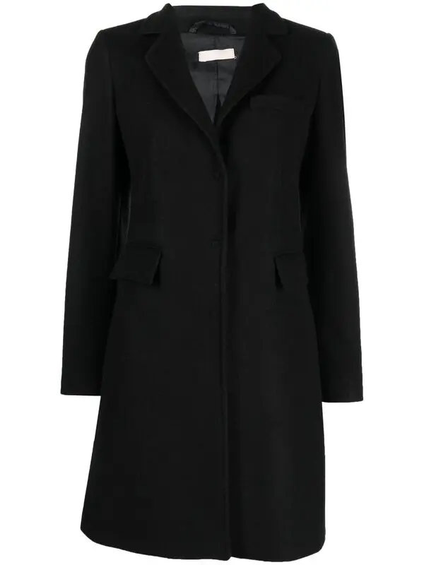 Liu Jo Single-breasted Tailored Coat - Black