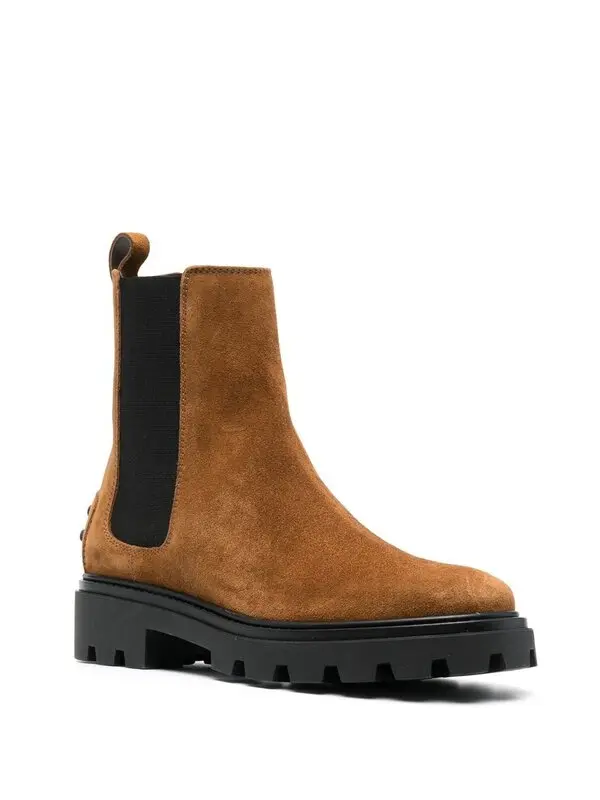 TOD'S Suede Ankle Boots