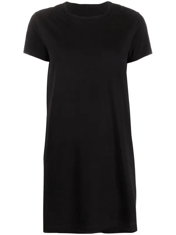 Rick Owens Crewneck Long T-shirt - Black