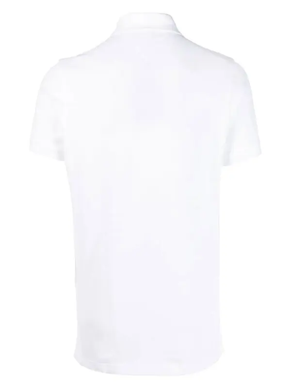 Tommy Hilfiger Embroidered-logo Polo Shirt - White