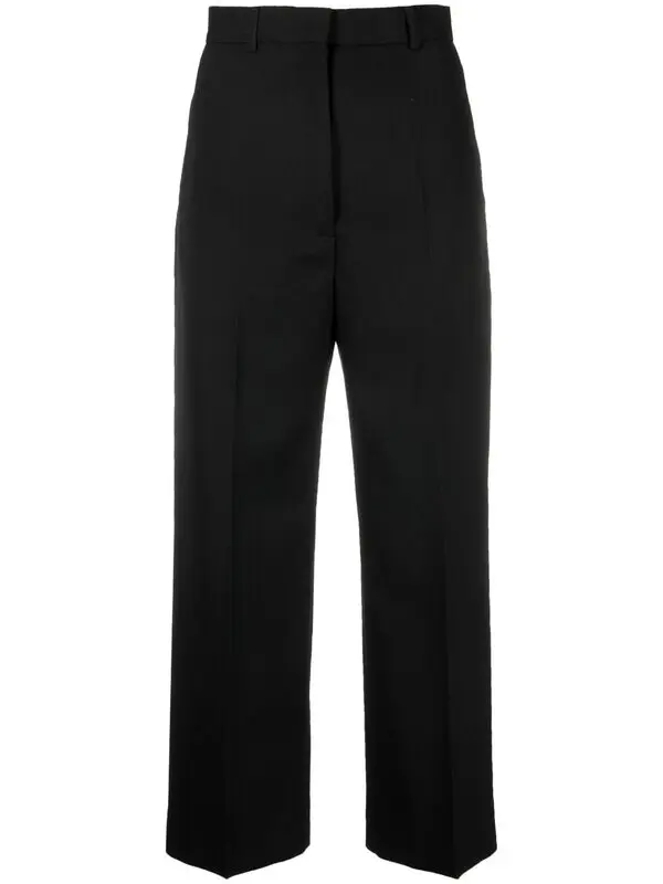 Acne Studios Cropped Straight-leg Trousers