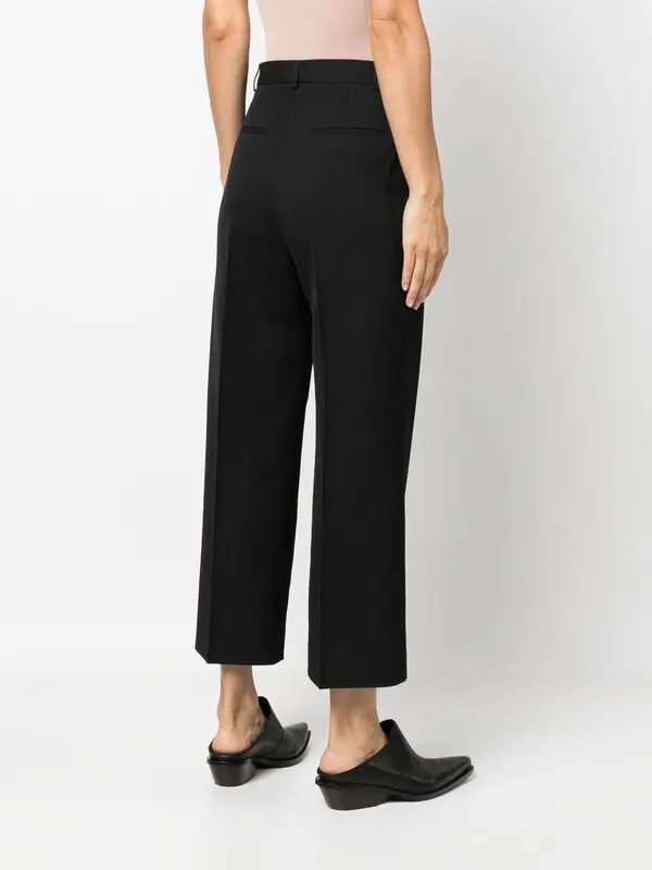 Acne Studios Cropped Straight-leg Trousers